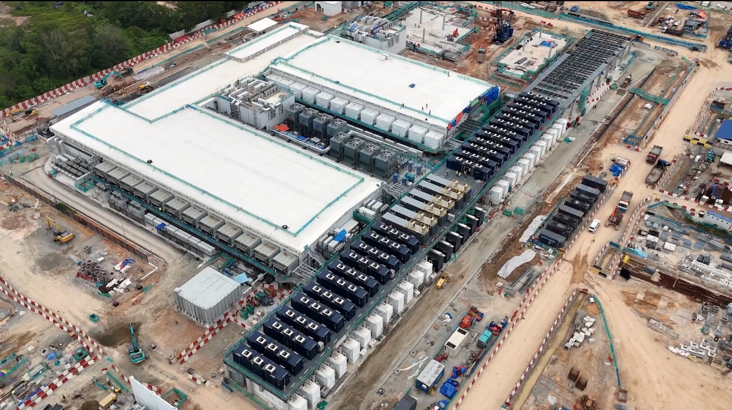 Construction at AirTrunk JHB1 is on track to deliver initial phases in ...